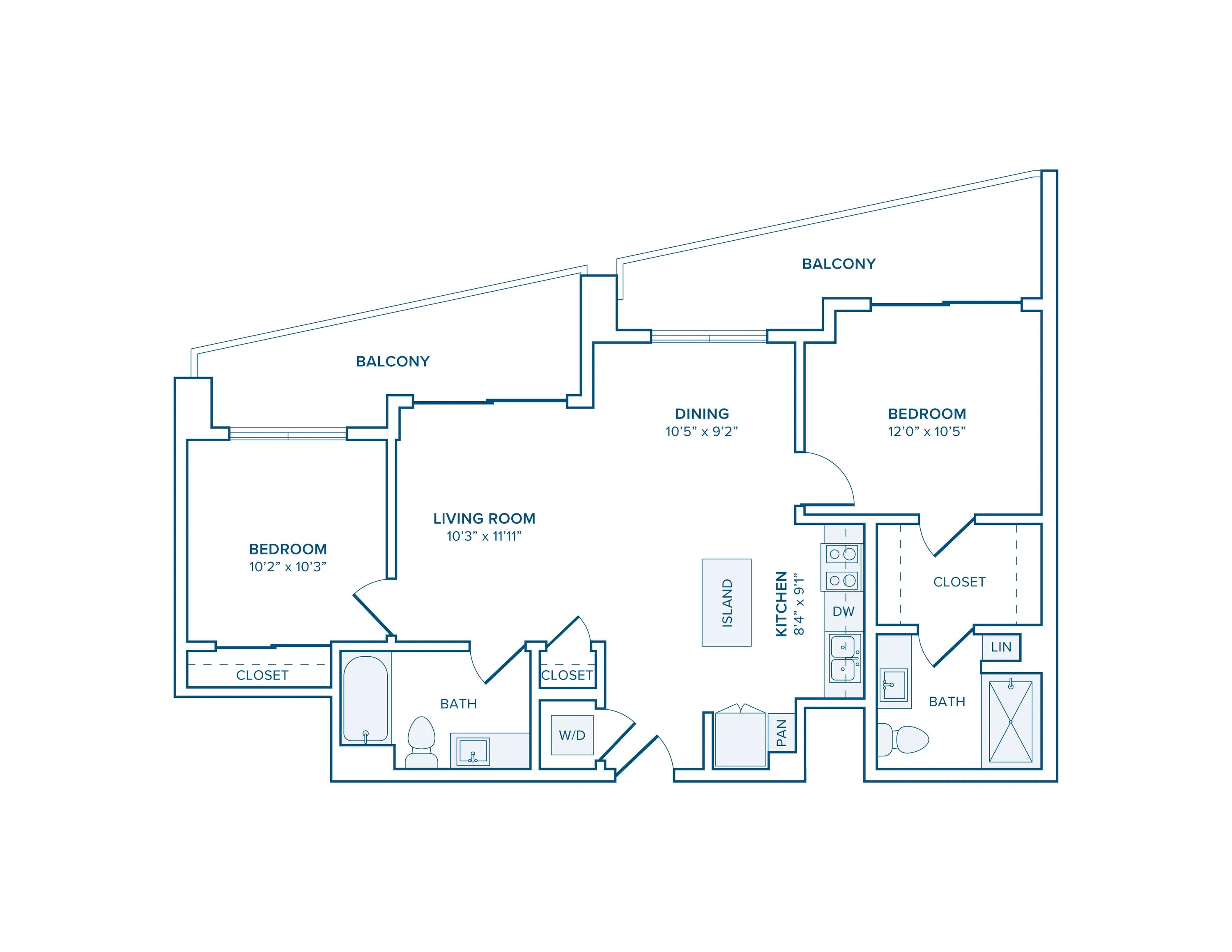 1 - 3 Bed Apartments - Check Availability | Modera SoBro