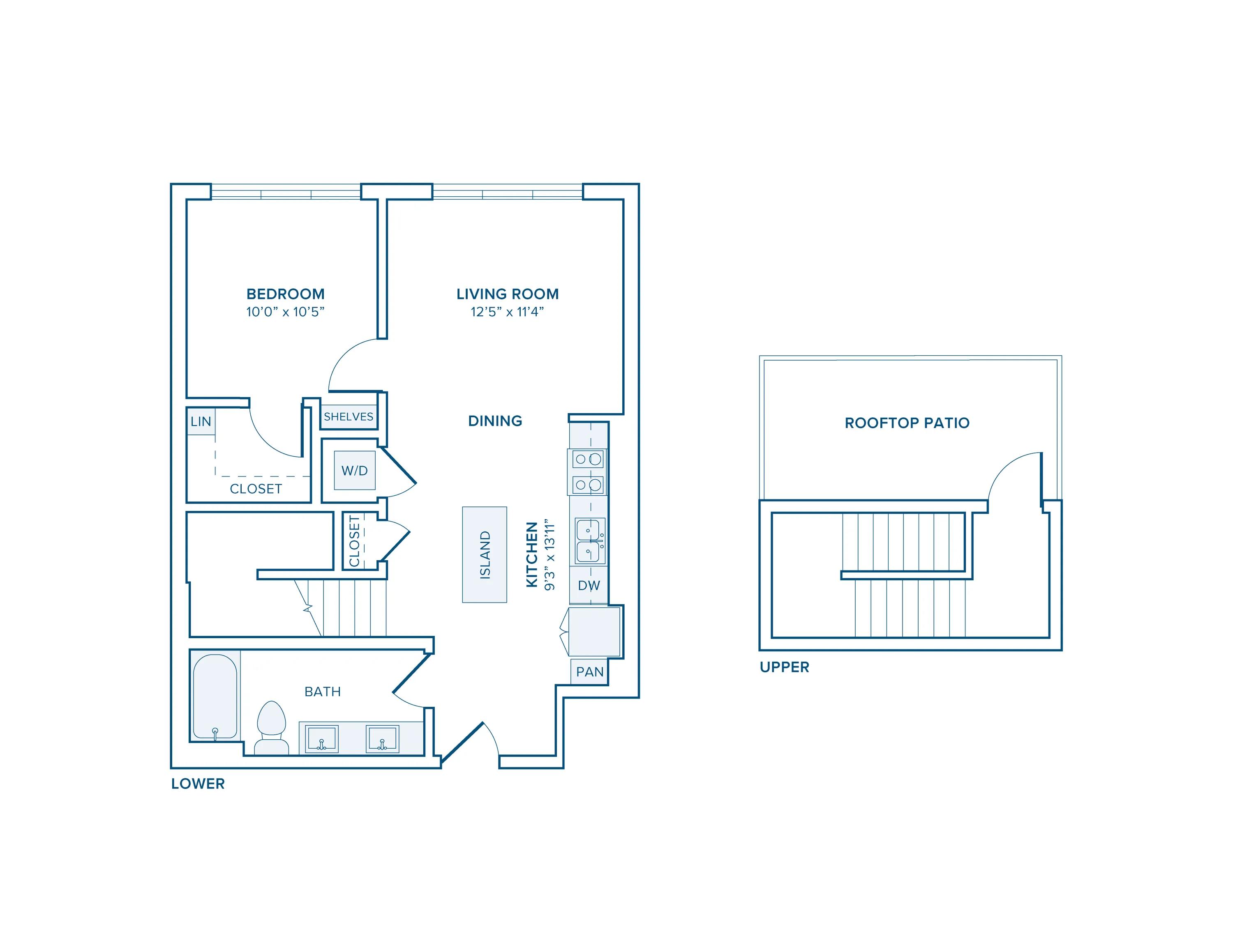 A17L | 1 Bed Apartment | Modera SoBro