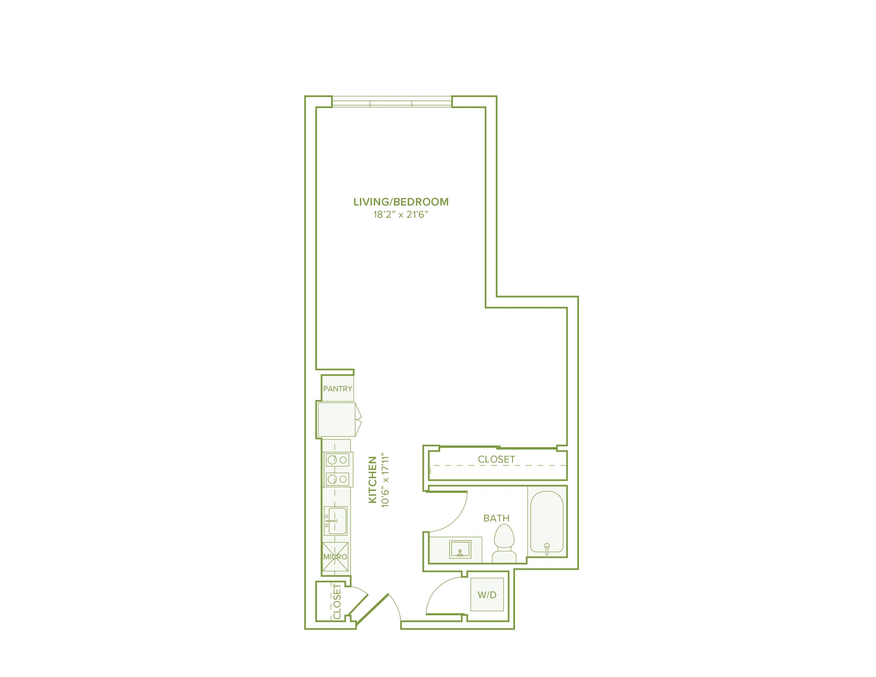 S04 | Studio | Modera Falls Church