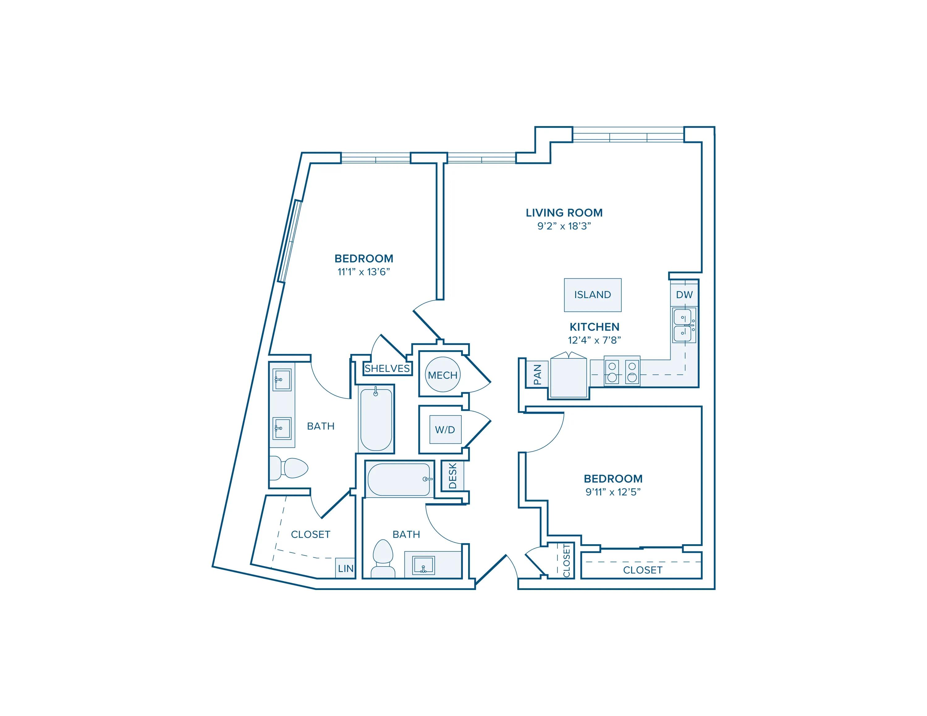 1 - 3 Bed Apartments - Check Availability | Modera SoBro