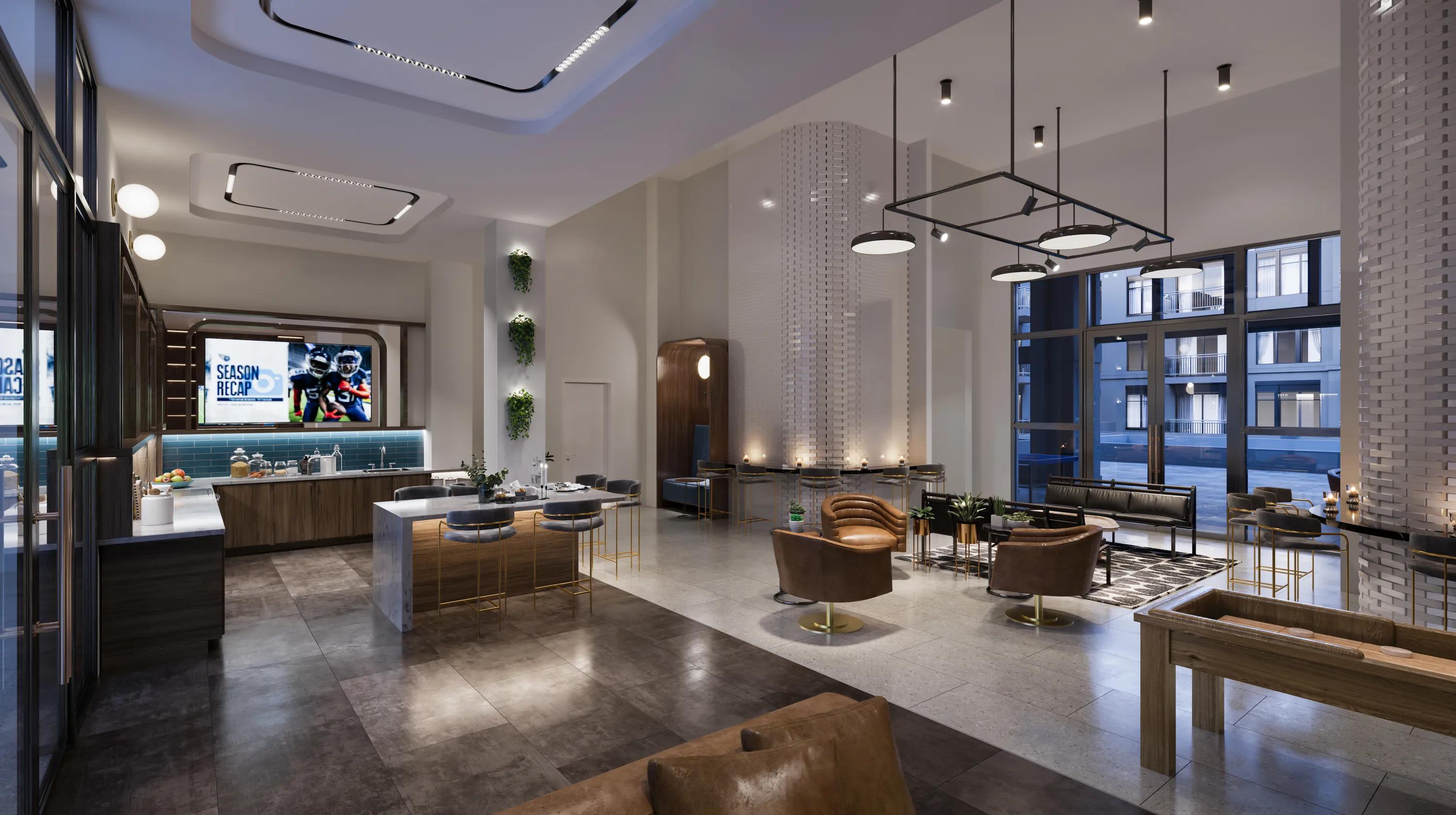 Photos of Luxury Nashville Apartments | Modera SoBro Gallery