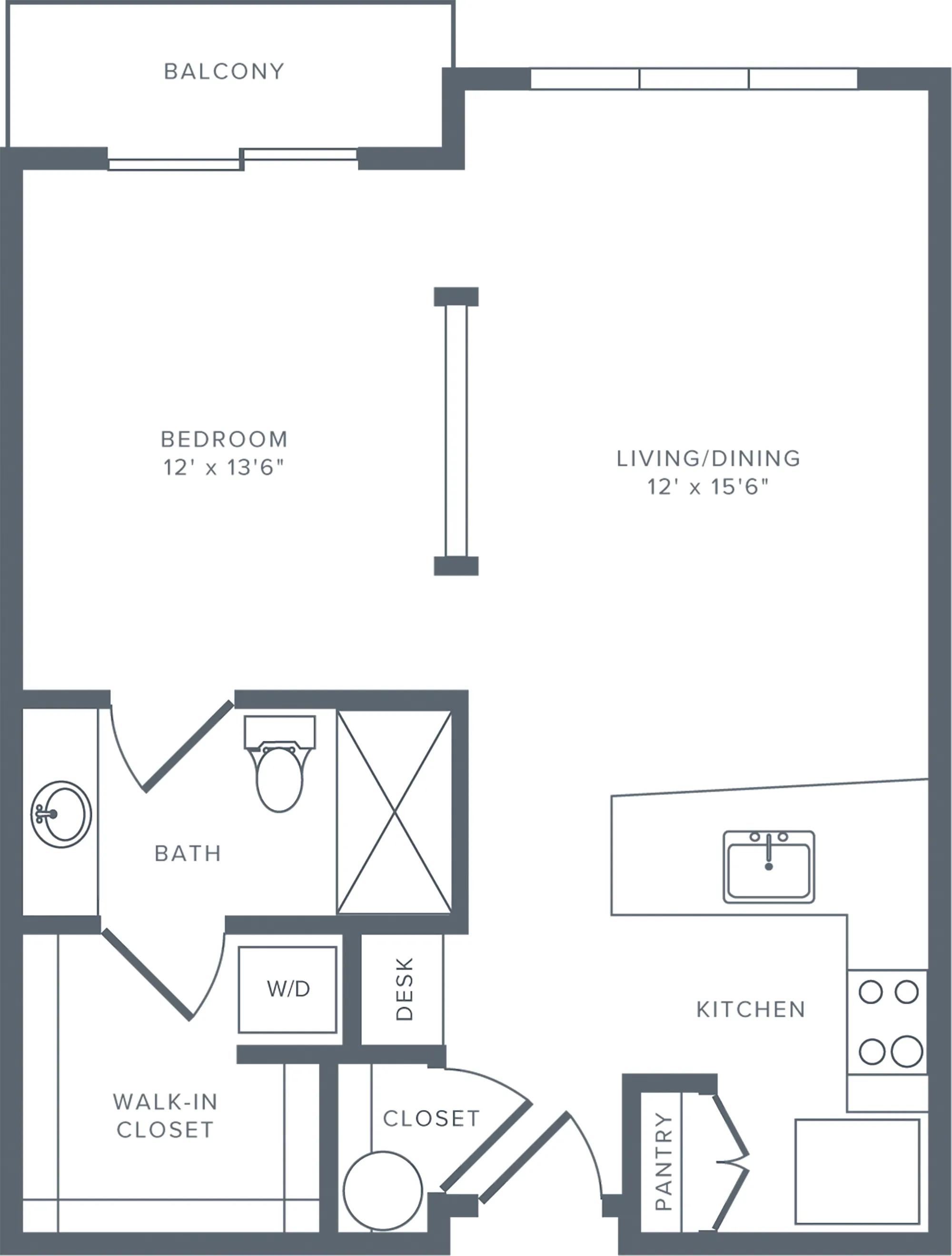 Floor Plans | Alister Uptown Apartments in Charlotte, NC
