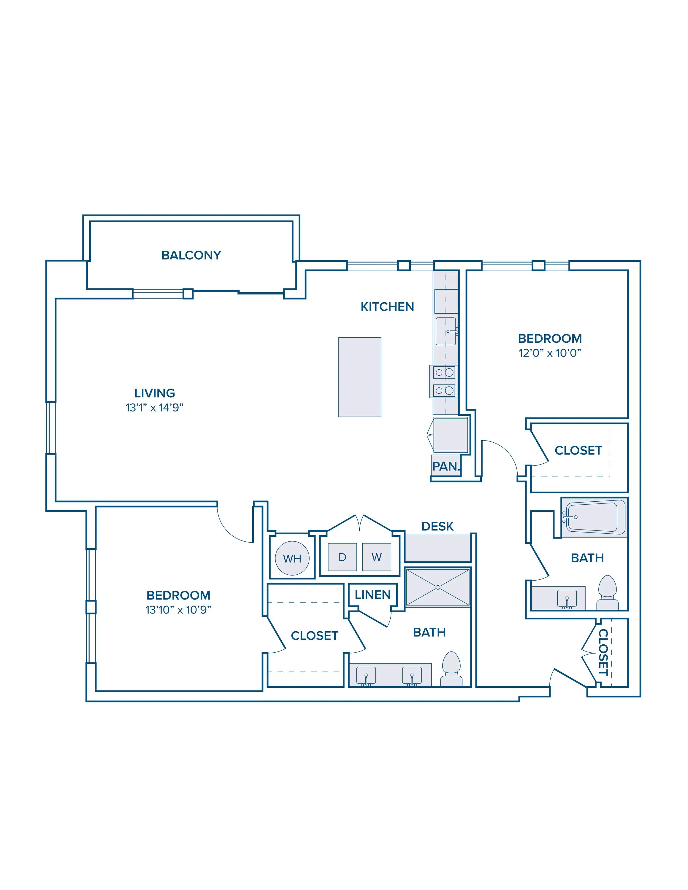 Modera Nations Floor Plans: Studio, 1-, 2-, and 3-Bed Homes